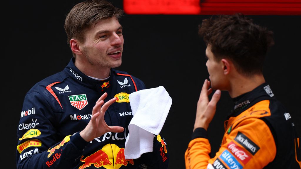 Miami-winnaar Norris rook zijn kans: 'Kon Max zien, en dan is er hoop'