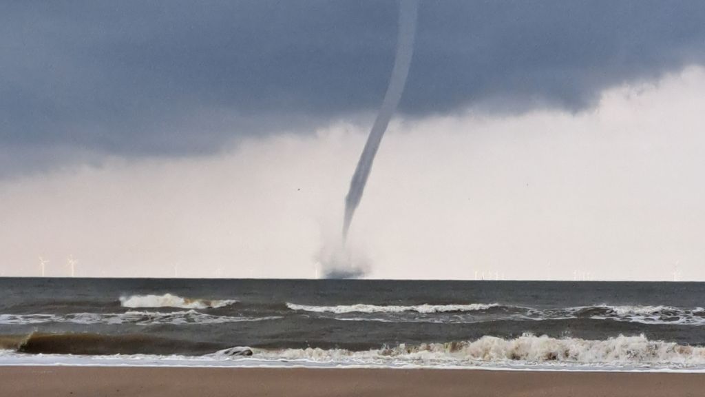 Waterhozen op de Noordzee, dit jaar wel erg vroeg