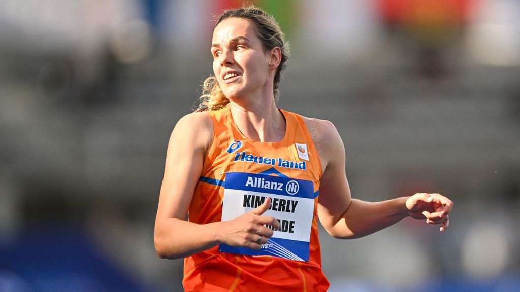 Para-atlete Alkemade loopt wereldrecord op 100 meter