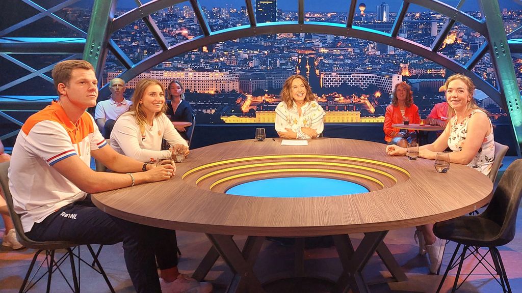 Olympische Spelen: Studio Parijs met Luuc van Opzeeland, Rob Kemps ...