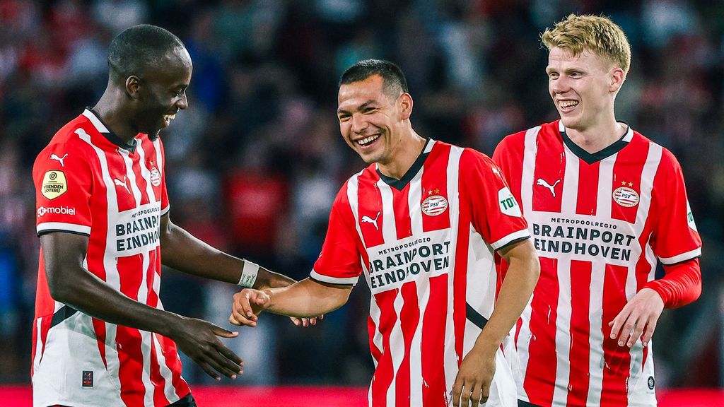 PSV wint ruim van RKC en pakt koppositie • Lozano maakt er twee als ...