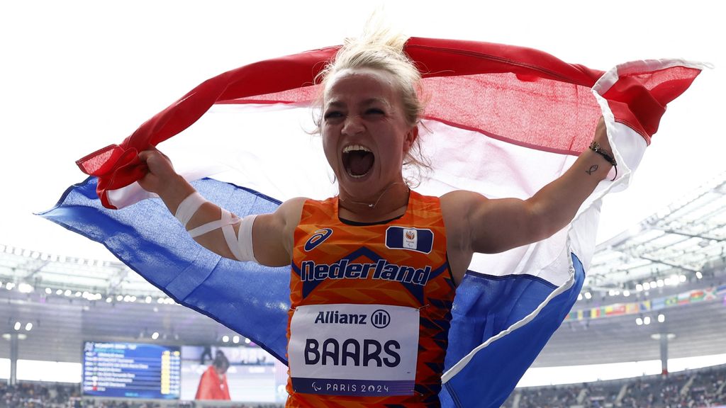 Baars zorgt voor verrassing en is paralympisch kampioen kogelstoten