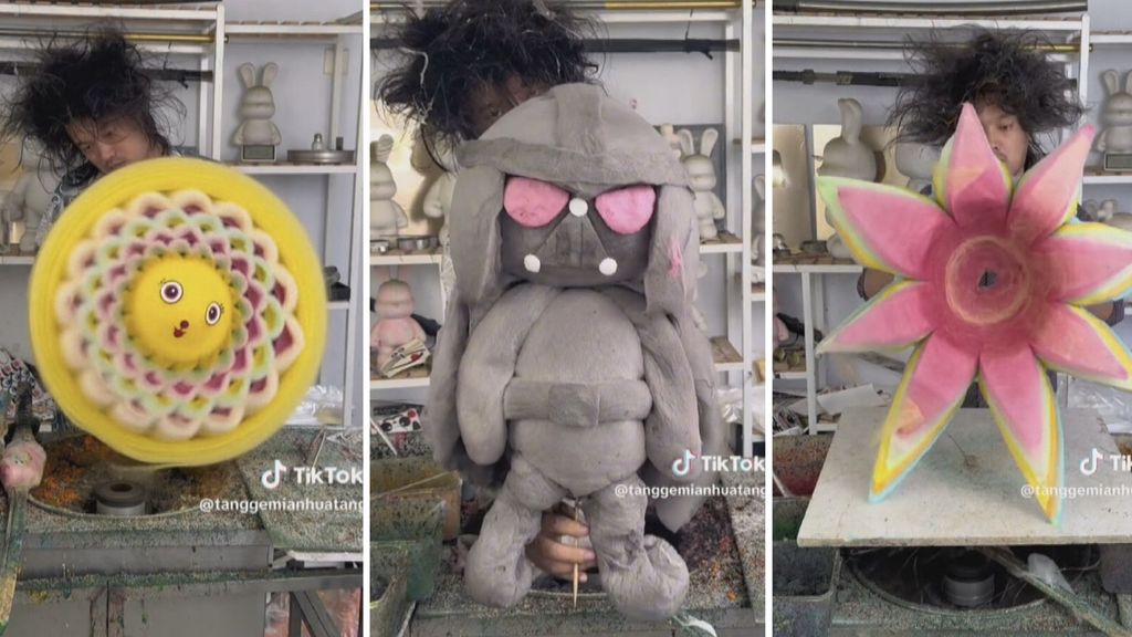 Wow! Deze man maakt hele zoete kunstwerken