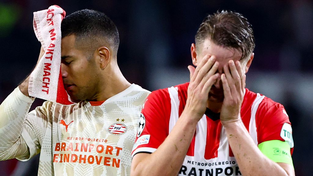 Zure smaak bij spelers PSV na 'beste wedstrijd van seizoen': 'Dit voelt ...