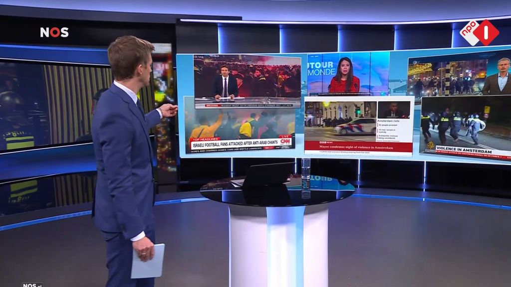 NOS Journaal van 20.00 uur, met het laatste nieuws uit Amsterdam
