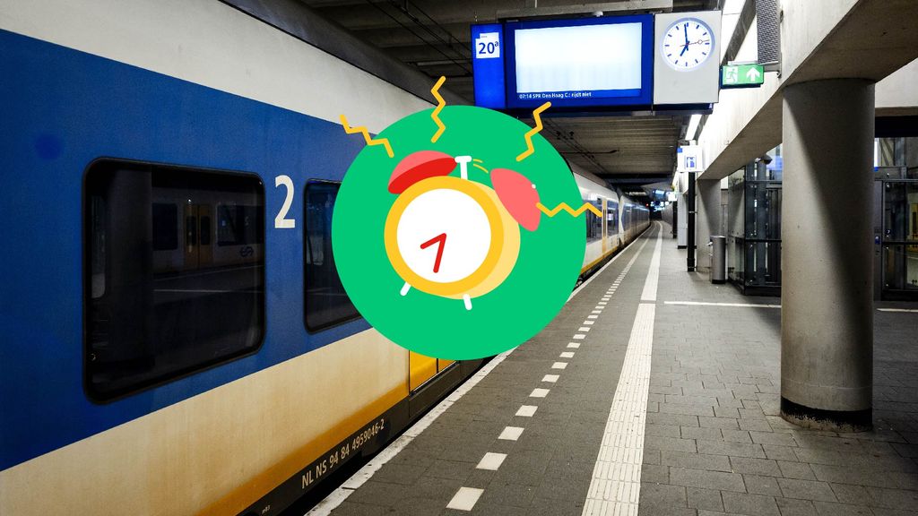Nieuwswekker: Treinstaking + NK Rubiks kubus