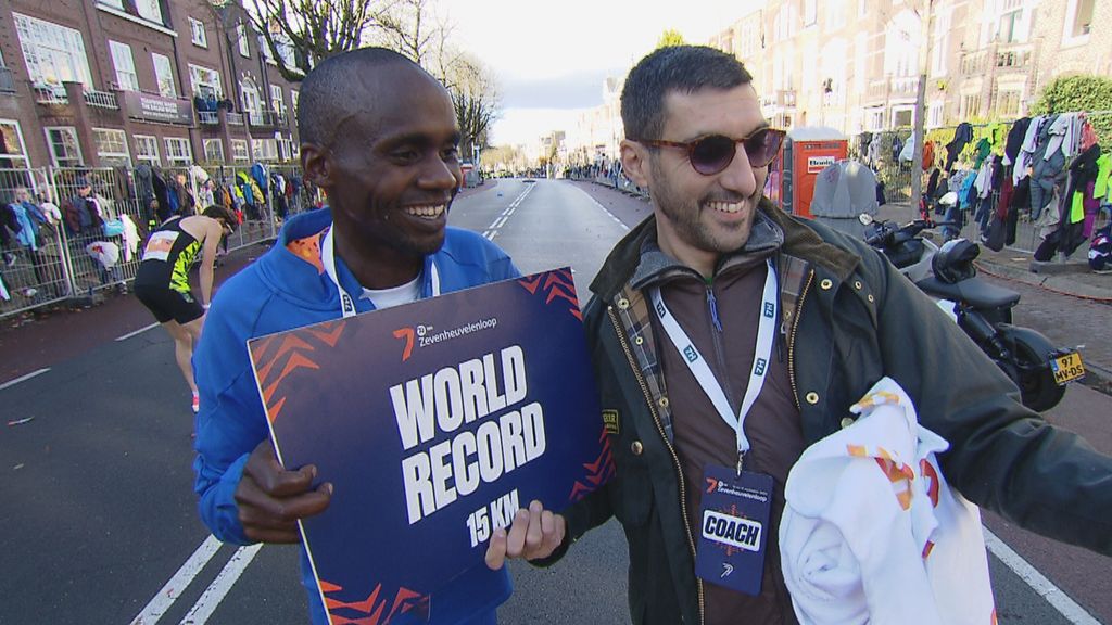 Kiplimo verpulvert wereldrecord 15 km bij Zevenheuvelenloop, Foppen tweede