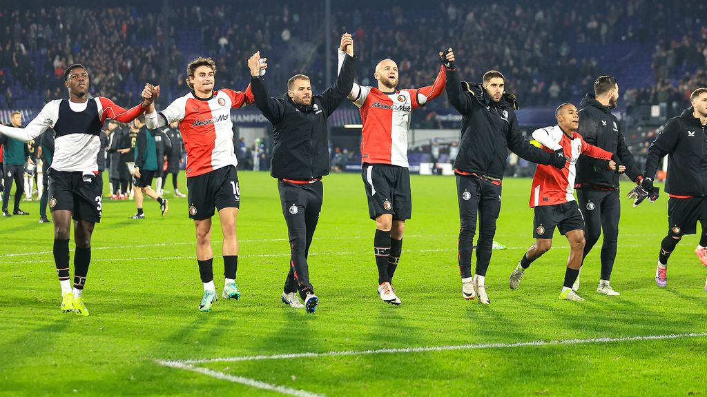 Feyenoord rekent zich ondanks 'grote prestatie' niet rijk in Champions ...