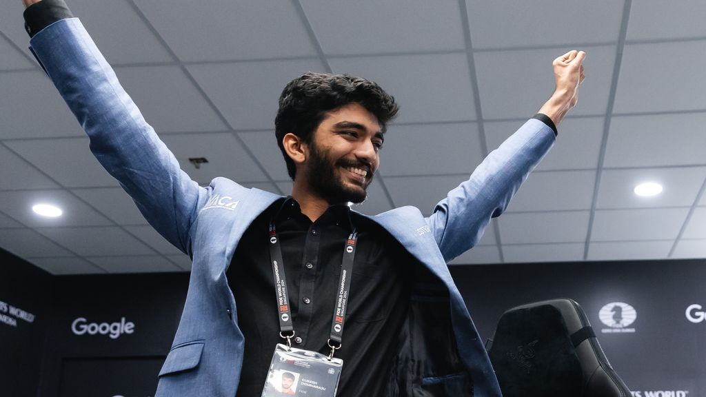 Indiër Gukesh (18) jongste wereldkampioen schaken ooit: 'Ik leef mijn ...