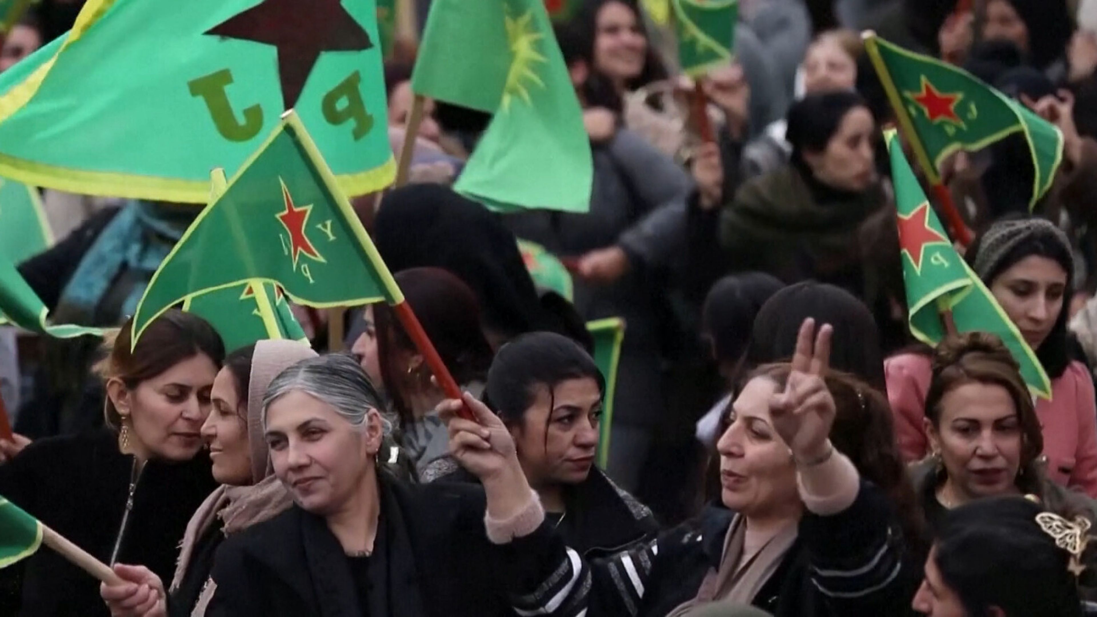 Thousands of women in northern Syria take to the streets for their ...