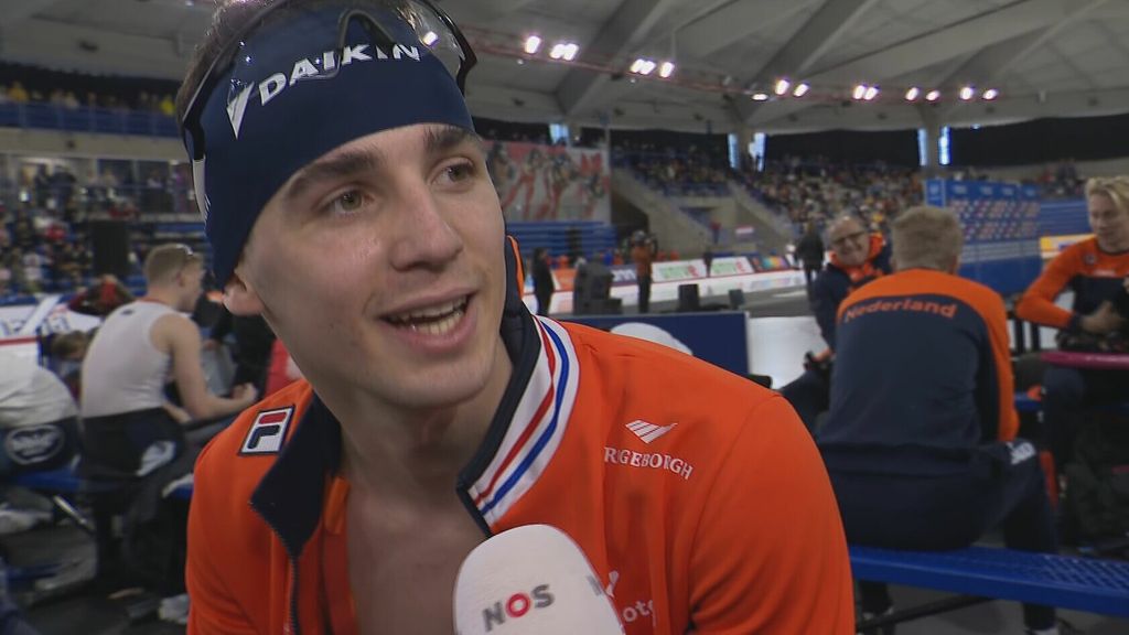De Boo na sensationeel Nederlands record op 500 meter: '33'er rijd je ...