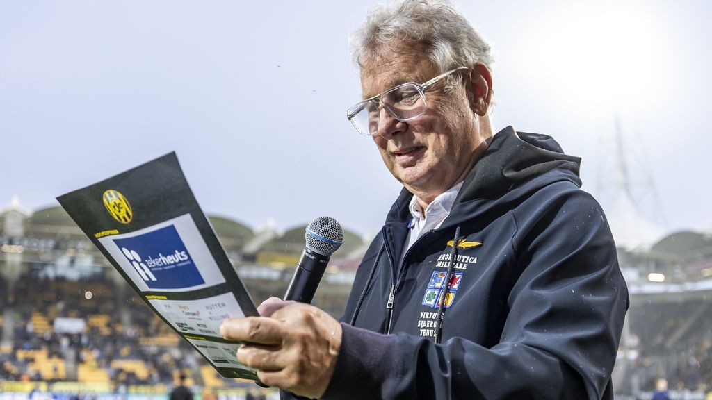 Roda JC neemt na 25 jaar afscheid van stadionspeaker die 'wereldberoemd' werd door blunder