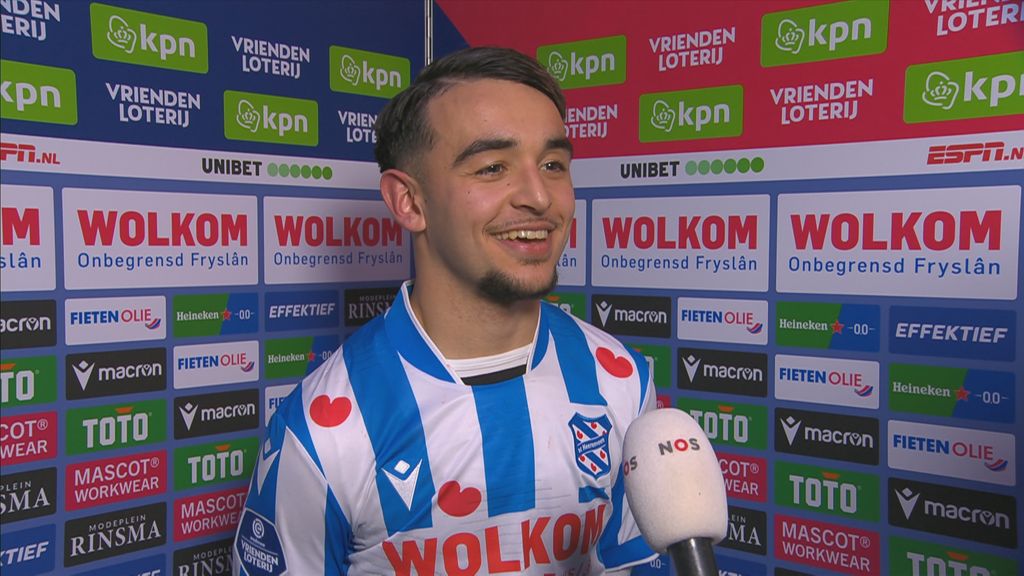 Gürbüz weer trefzeker voor Heerenveen: 'Ik geniet elke dag'