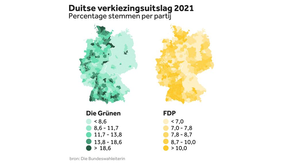 Oost, west, stad, platteland: de bepalende kloven bij de Duitse ...
