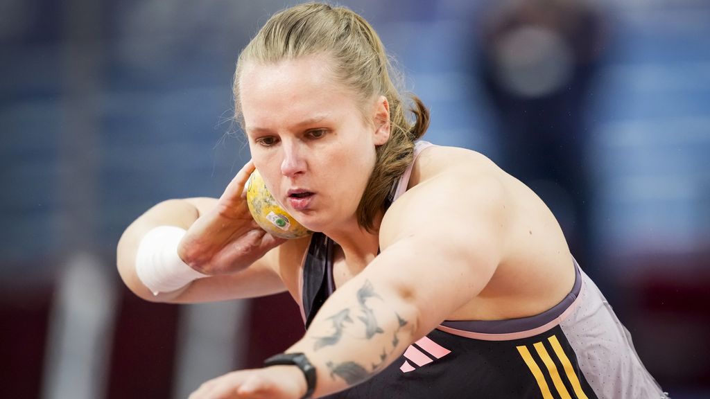 Kogelstootster Schilder toont goede vorm met Nederlandse titel vlak voor EK