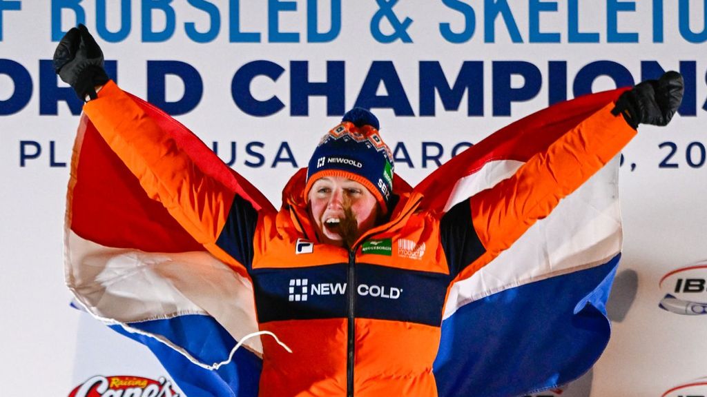 Uniek wereldkampioenschap skeleton Bos: 'Zonder haar passie was dit ...