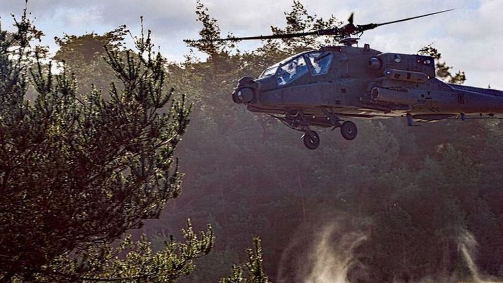 Taakstraf voor man die stelde op Apache-helikopter te hebben geschoten