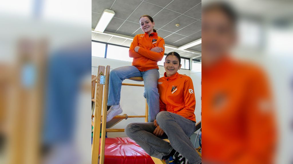 Annelies en Jaydee zijn misschien wel de jongste gymleraren van Nederland