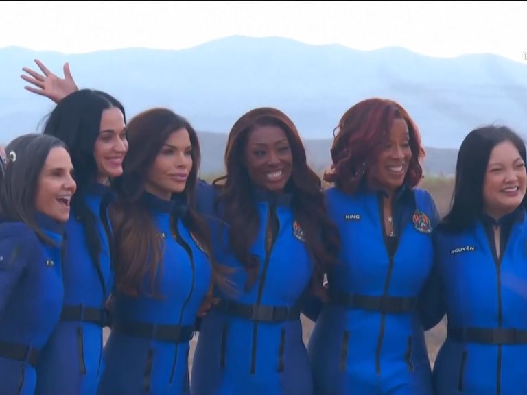 Katy Perry de ruimte in: 'Dit was een tien'