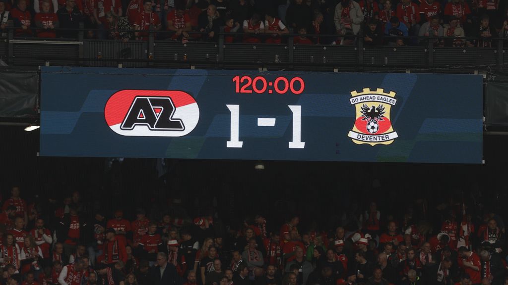 Nauber wilde geen penalty nemen, daardoor werd Dirksen de held ...