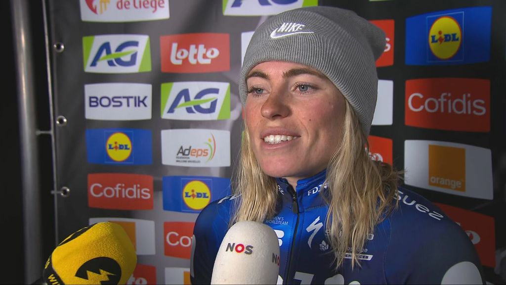 Vollering kan leven met tweede plek achter Pieterse in Waalse Pijl ...