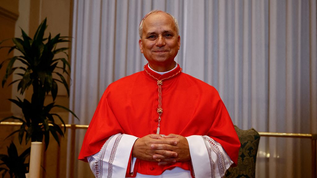 Witte rook! Amerikaanse man wordt nieuwe paus