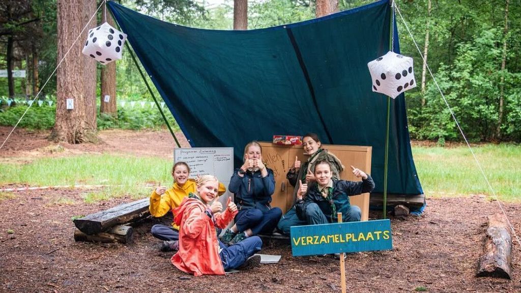 Scouting-teams strijden tegen elkaar: 'Duwen! Blijven duwen!'