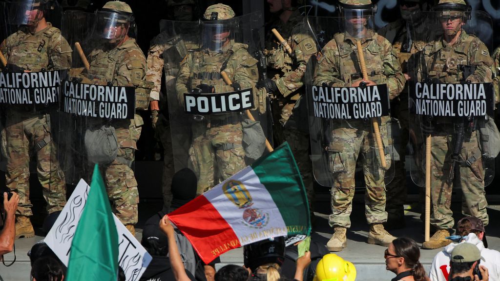 'Sturen Nationale Garde naar LA stap richting autoritair regime in de VS'