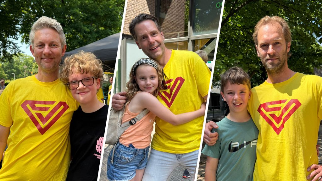 Vaders zijn een dag de baas op school: 'Leukste schooldag ooit!'