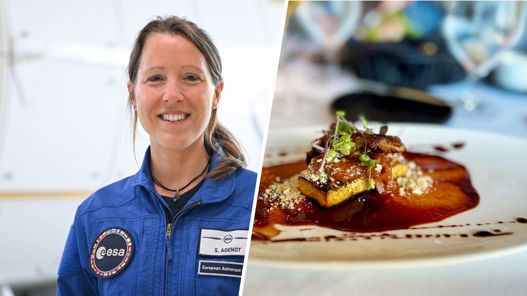 Astronaut krijgt eten van top-kok in de ruimte