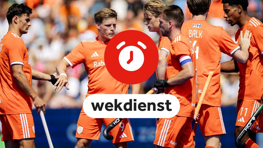 Wekdienst 14/8: Laatste dag internationale plastictop • Halve finale EK hockey mannen