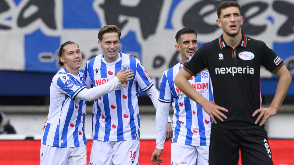 Heerenveen boekt eerste zege van het seizoen tegen tegenvallend NEC