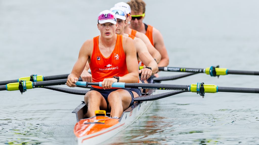 Nederlandse vier-zonder naar finale op WK roeien, ook skiffeur Van Dorp ...