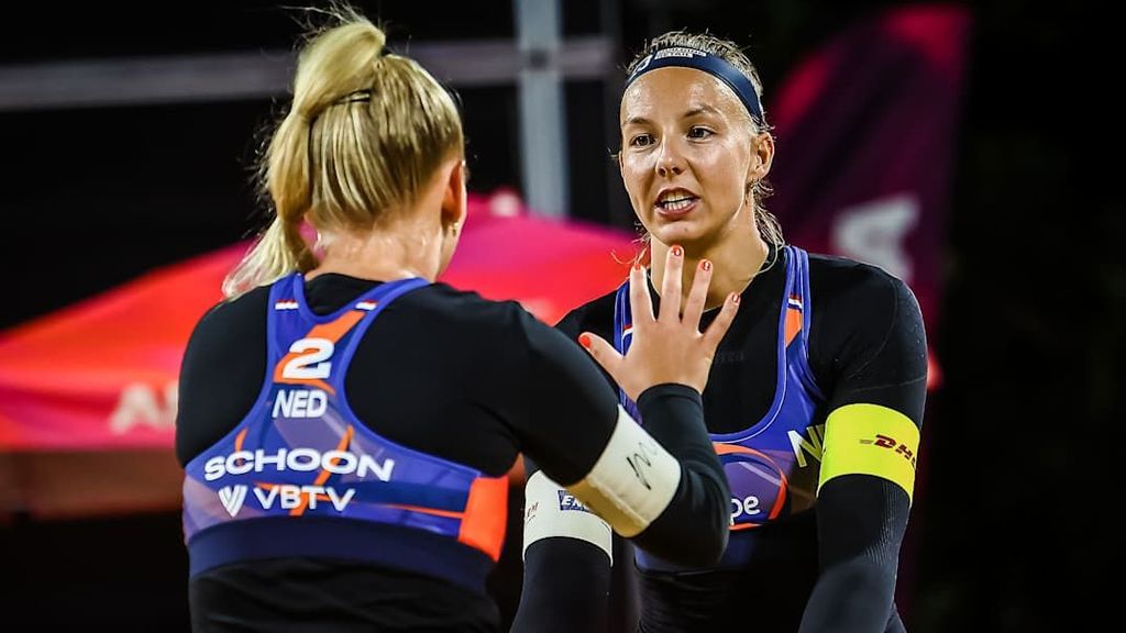 Alleen Stam/Schoon door op WK beachvolleybal, verrassend verlies ...