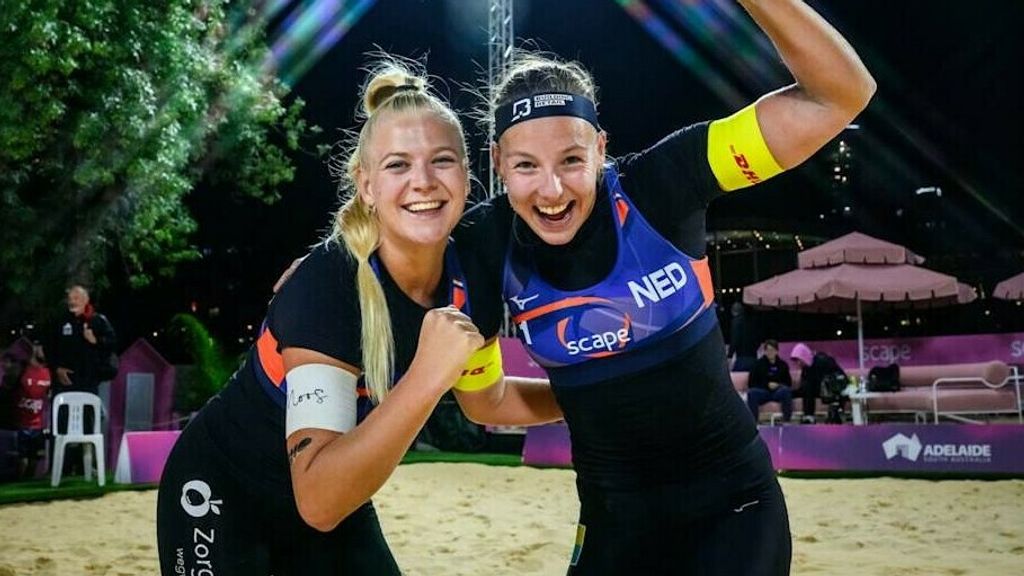 Stam en Schoon naar achtste finales WK beachvolleybal in Australië