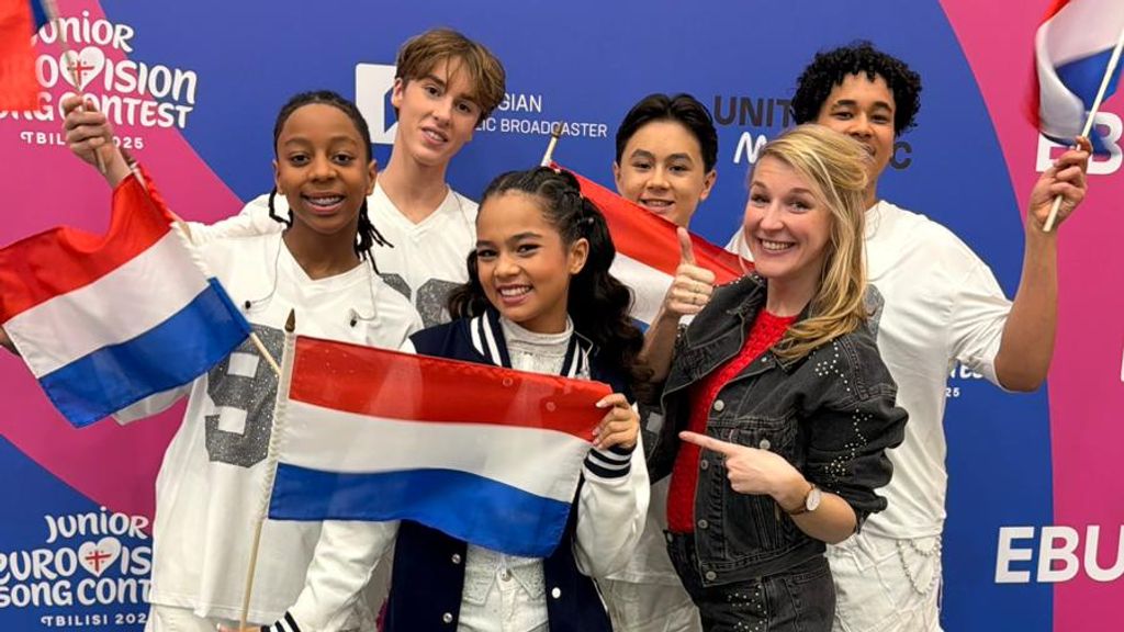 Zo ging de laatste repetitiedag van Meadow voor finale Junior Songfestival