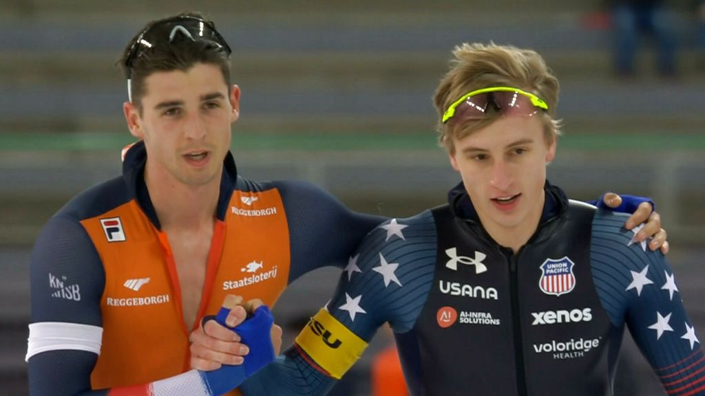 Stolz pakt ook in Hamar baanrecord van De Boo af na razendsnelle 500 meter