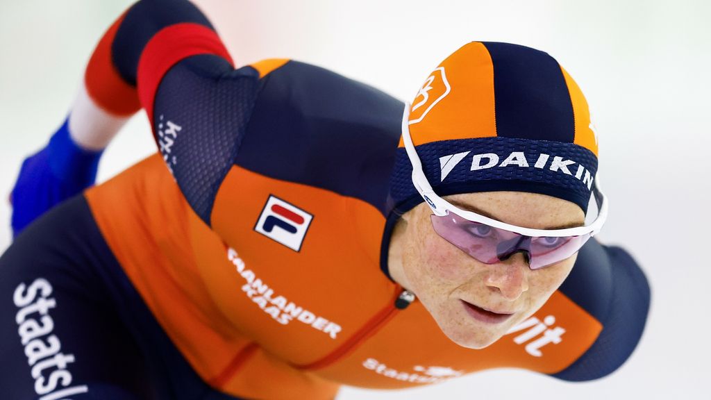 Groenewoud is in Hamar de snelste vrouw op de 3.000 meter