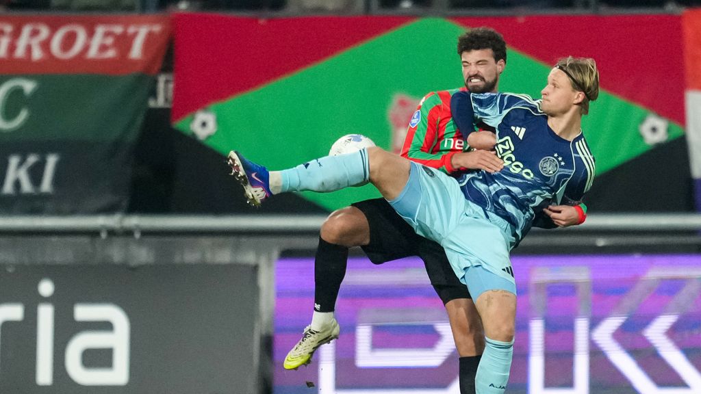Spectaculaire 'topper' tussen Ajax en NEC eindigt in gelijkspel