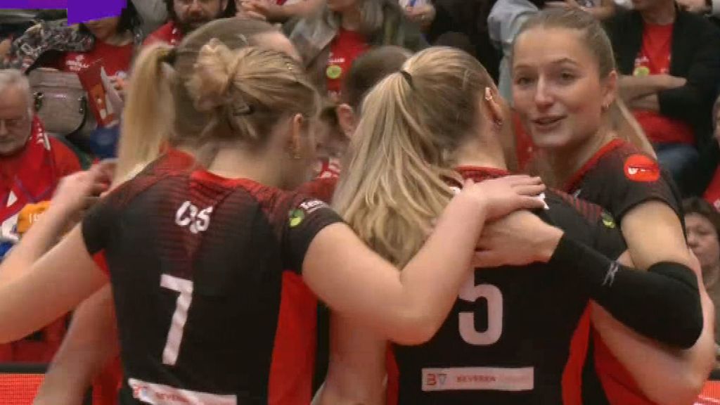 Volleybalsters Sneek grijpen opnieuw naast BeneCup tegen Beveren
