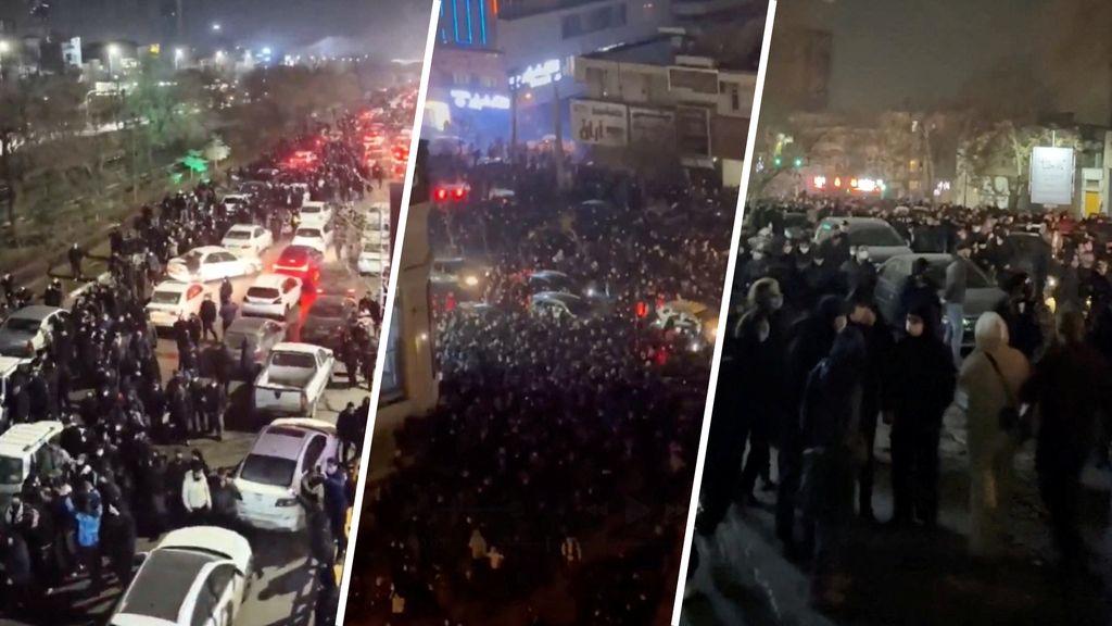 Protesten in Iran steeds groter, mensen zijn boos op de leiders