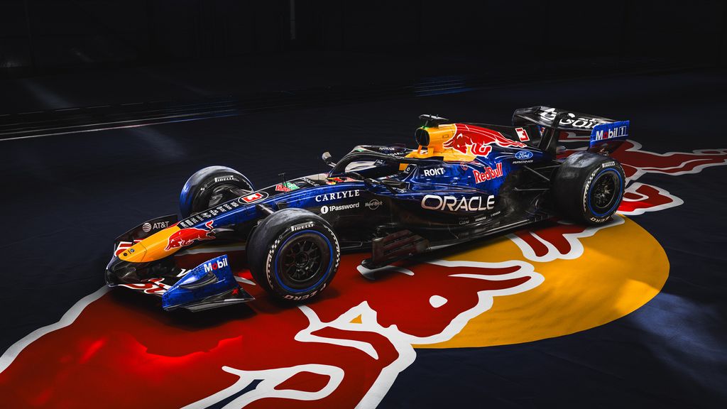 Red Bull presenteert nieuwe kleurstelling F1-bolide Verstappen