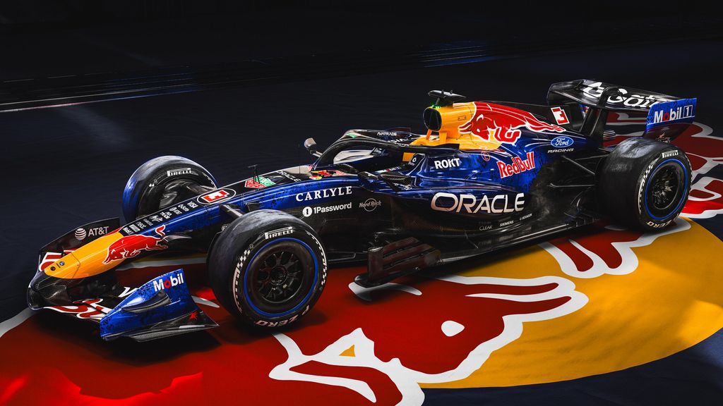 Red Bull presenteert nieuwe kleurstelling F1-bolide Verstappen