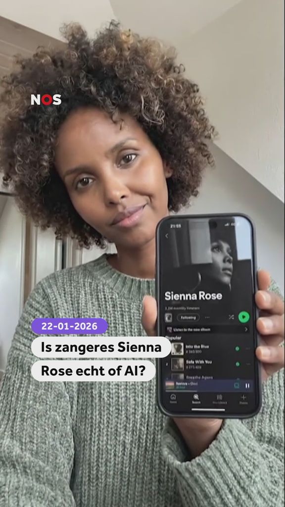 Is Sienna Rose echt of AI? | NOS Stories