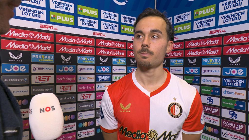 Debutant Deijl oogst lof Van Persie: 'Alsof hij al jaren voor Feyenoord ...