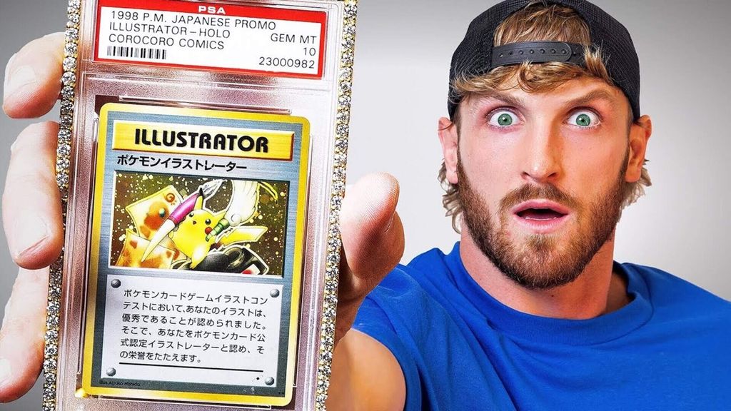 Duurste Pokémonkaart ooit geveild (die van influencer Logan Paul)