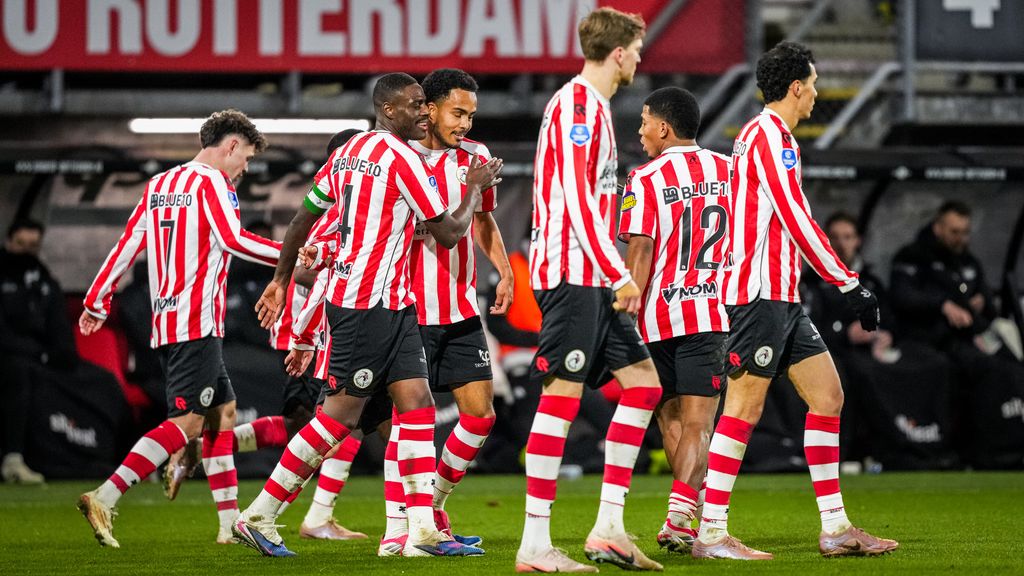 NEC morst bij inhaalduel met Sparta weer punten in de eredivisie
