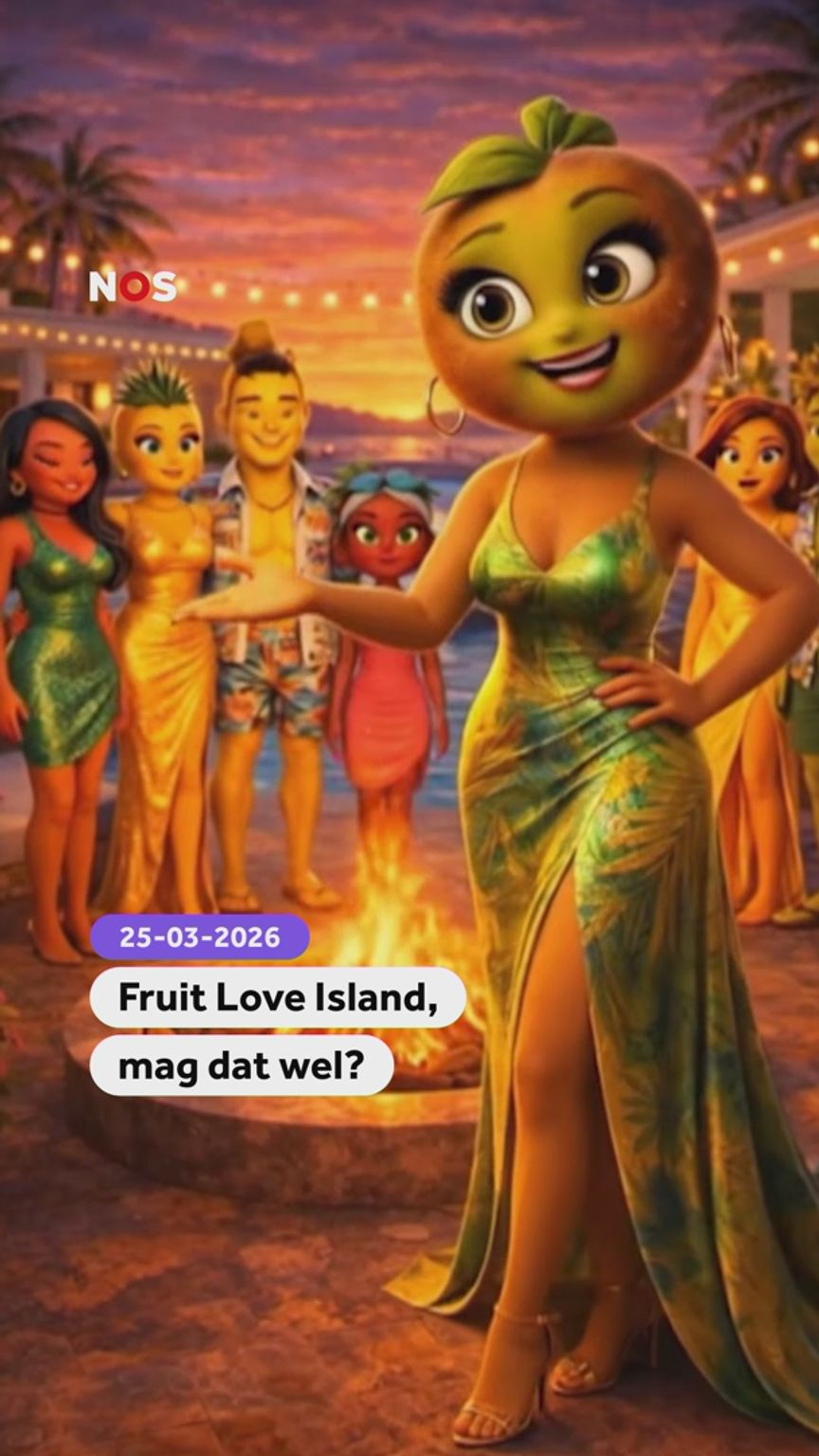 Fruit Love Island, mag dat wel? | NOS Stories