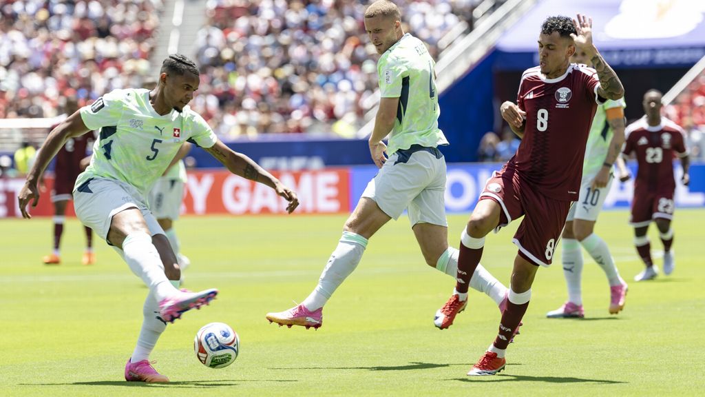 Zwitserland laat zege glippen tegen Qatar, dat zijn eerste WK-punt pakt